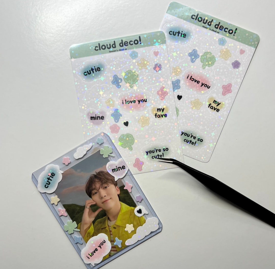Cute Cloud Deco Sheet - Etsy