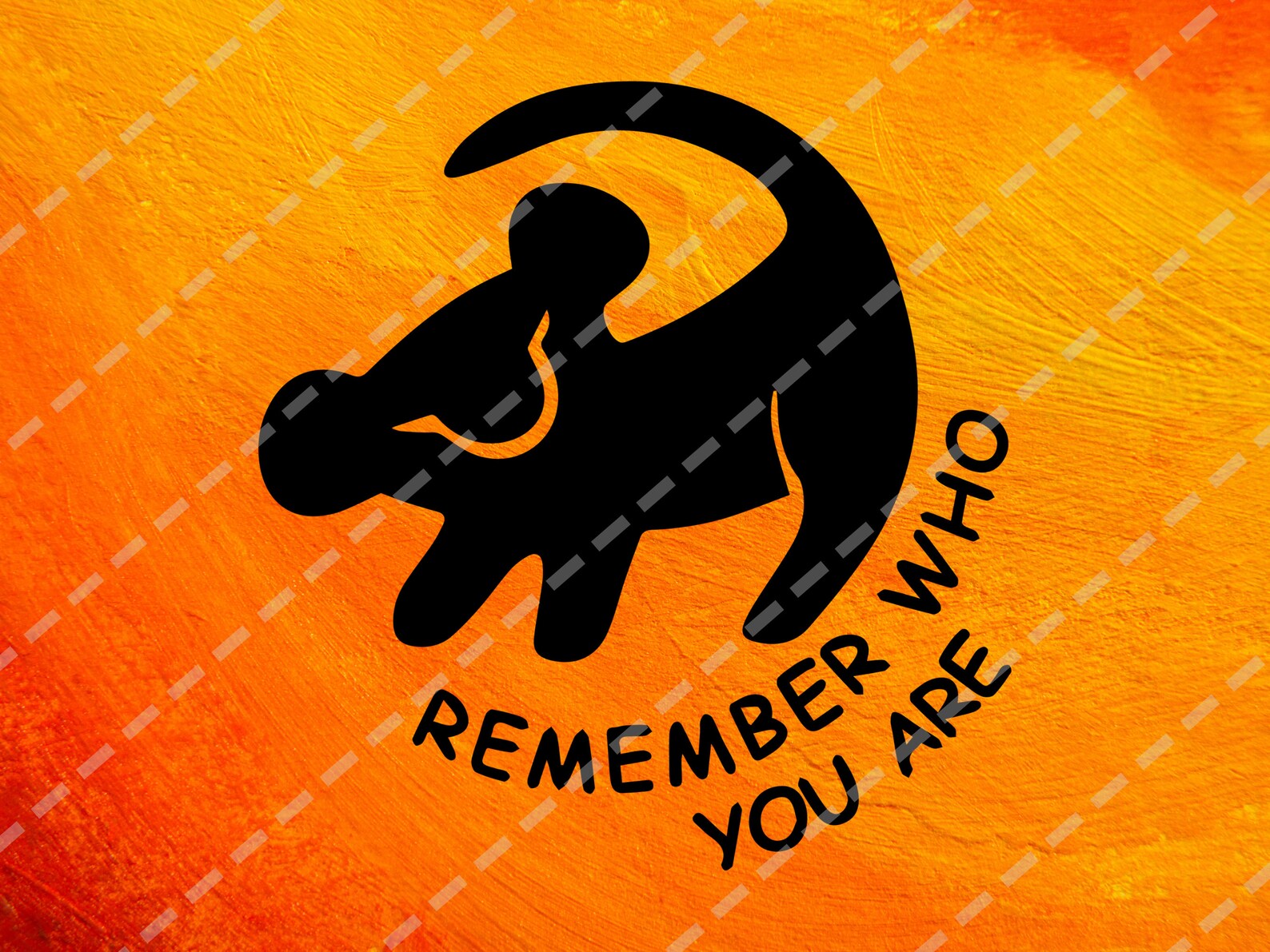 El Rey León recuerda quién eres SVG PNG DXF Descarga | Etsy México