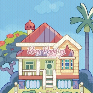 Bluey House Background - Etsy