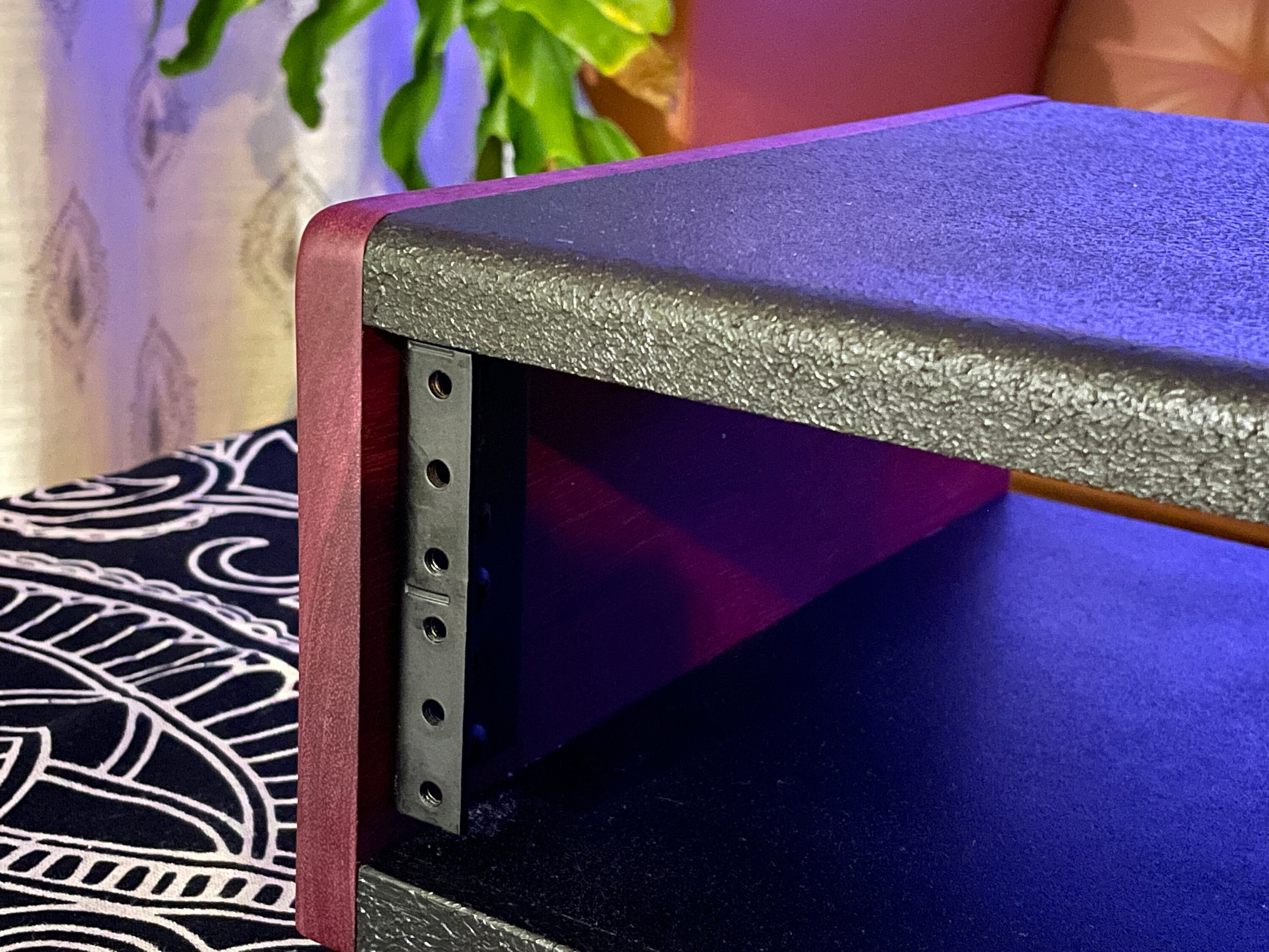 2U Desktop Studio Rack Purpleheart Edition Handmade - Etsy