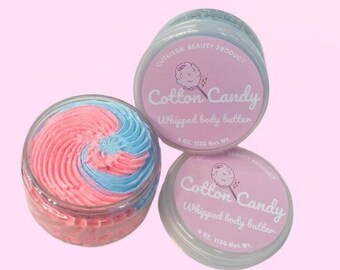 Cotton Candy Whipped Body Butter - Etsy