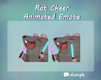 RAT SLAM EMOTE // Twitch Youtube Discord Animated Emote - Etsy