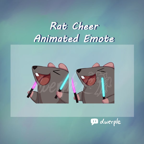 Anime Cheer Emote Animated - Etsy