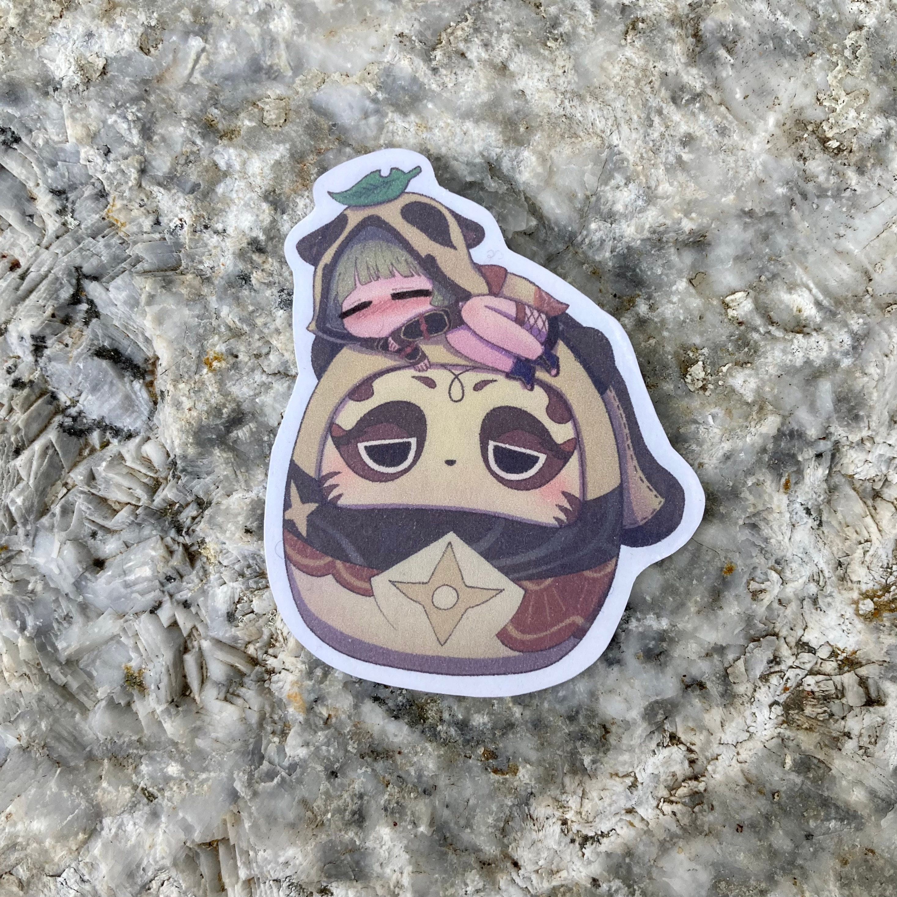 Genshin Impact Sayu Chibi Sticker // Weatherproof & Glossy - Etsy