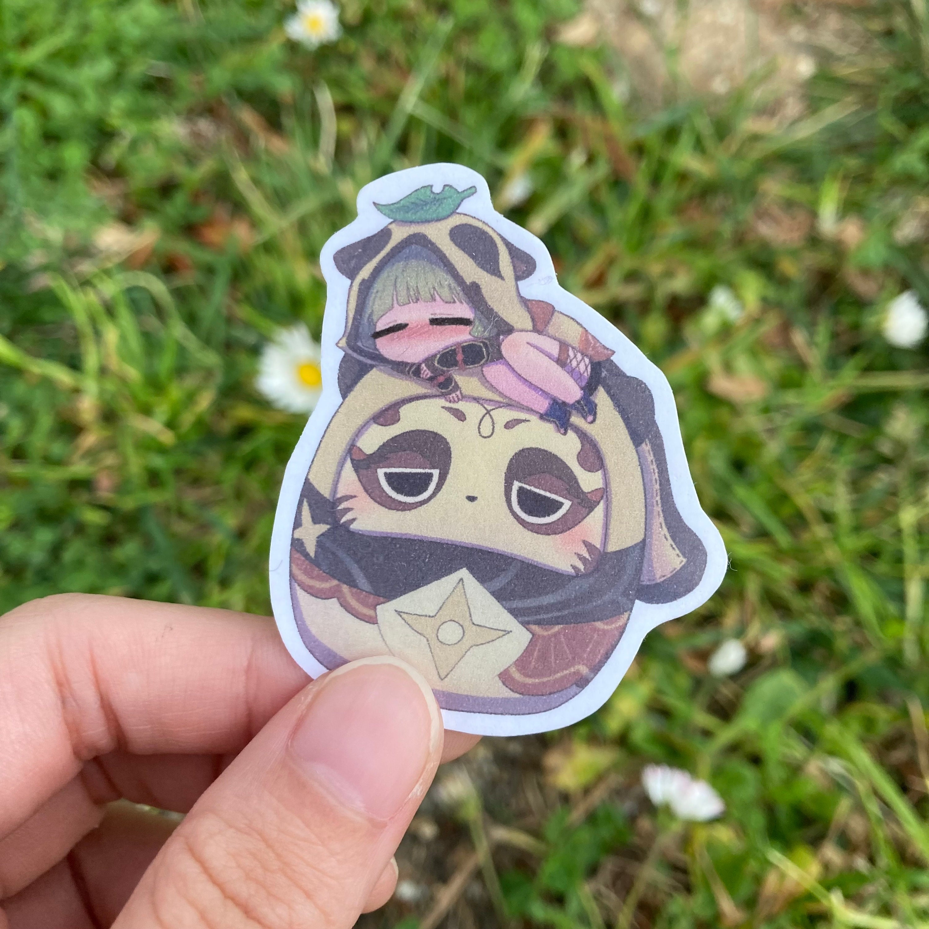 Genshin Impact Sayu Chibi Sticker // Weatherproof & Glossy - Etsy