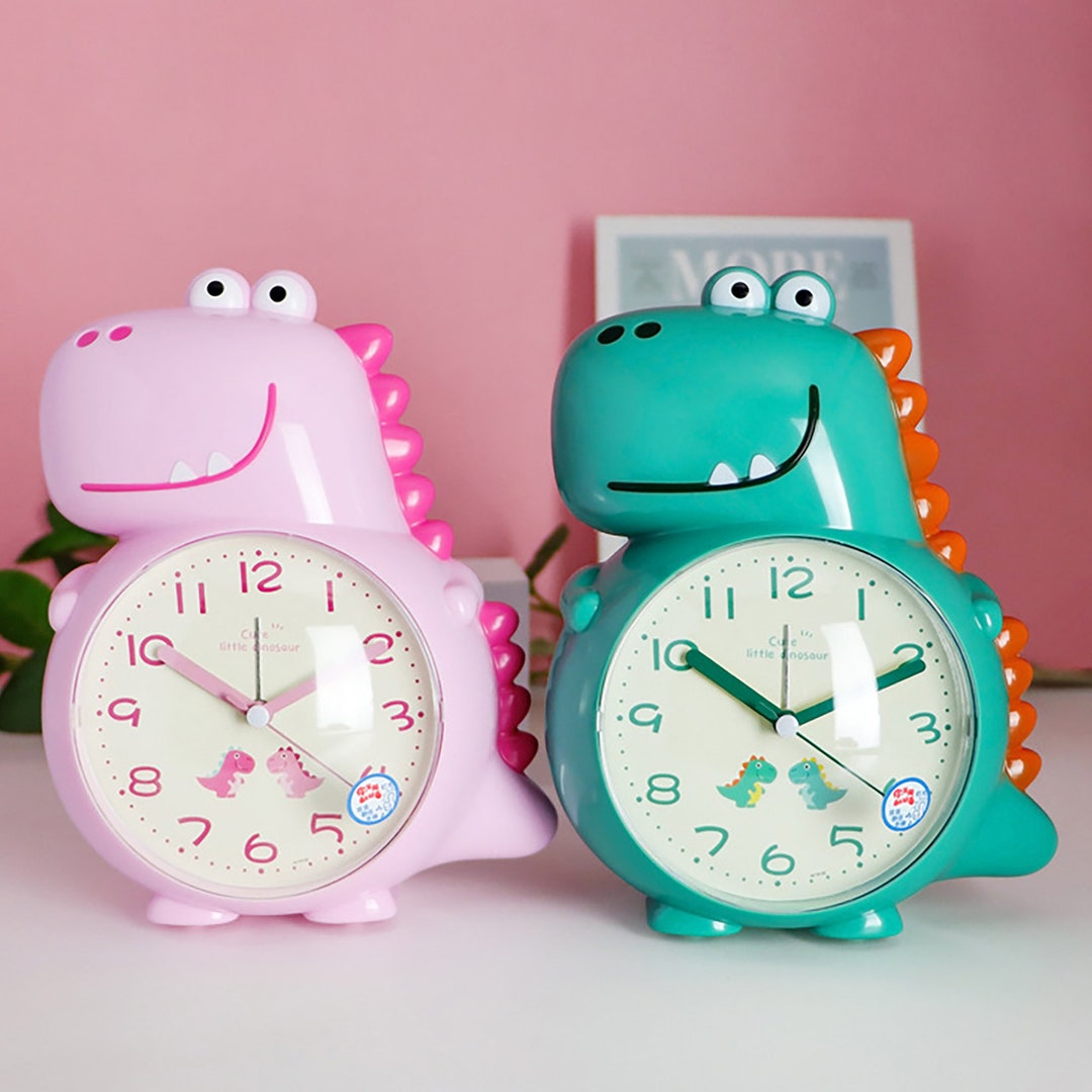 Dinosaur Alarm Clock Cute Desk Clock Bedroom Decorative - Etsy