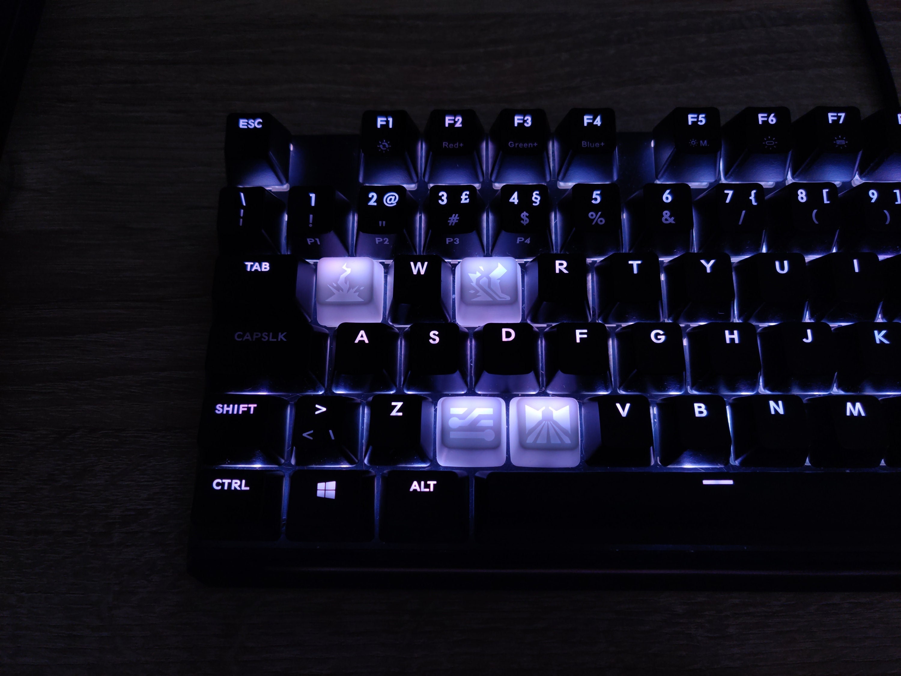 Valorant Neon Keycaps Cherry MX Mechanical Keyboards - Etsy Australia