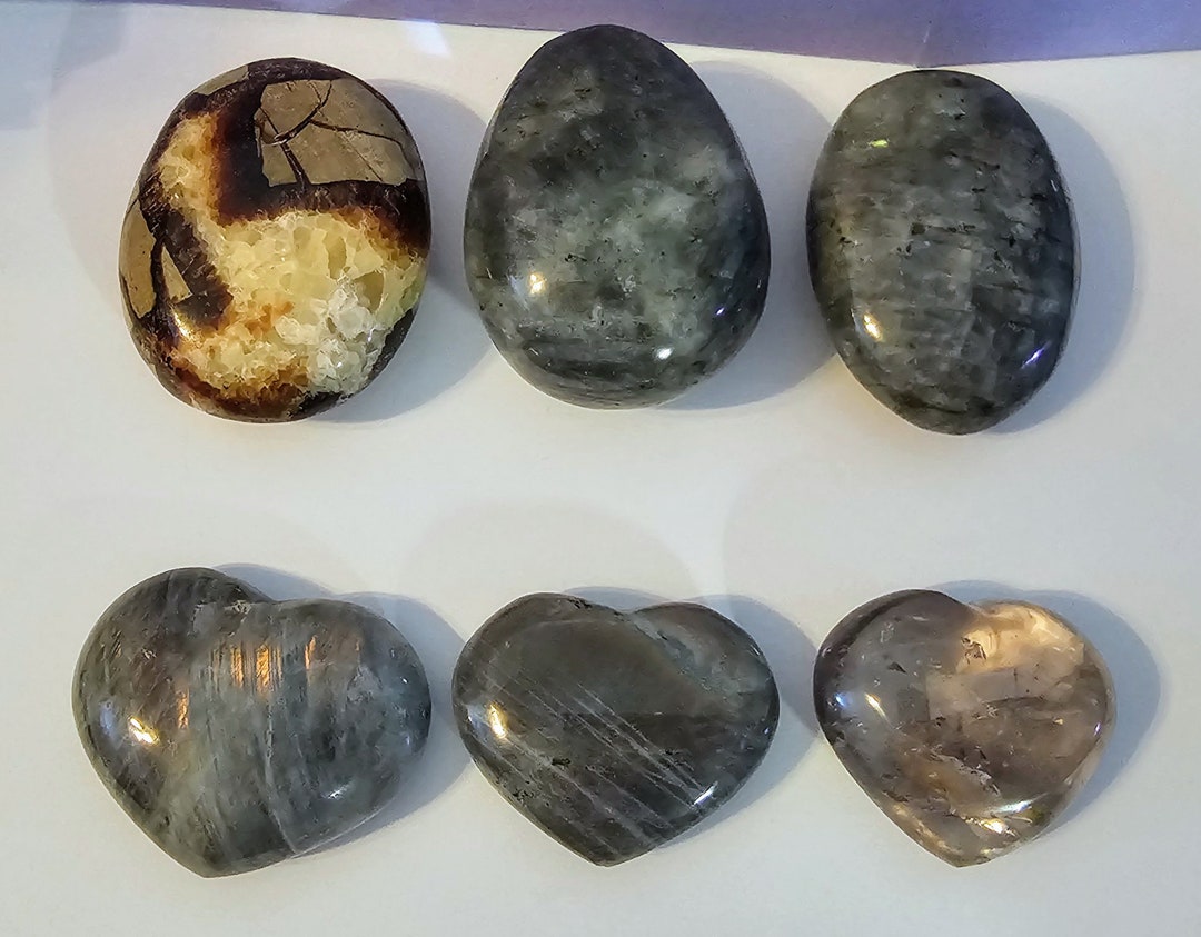 Palm Stones, Worry Stones, Shapes - Etsy