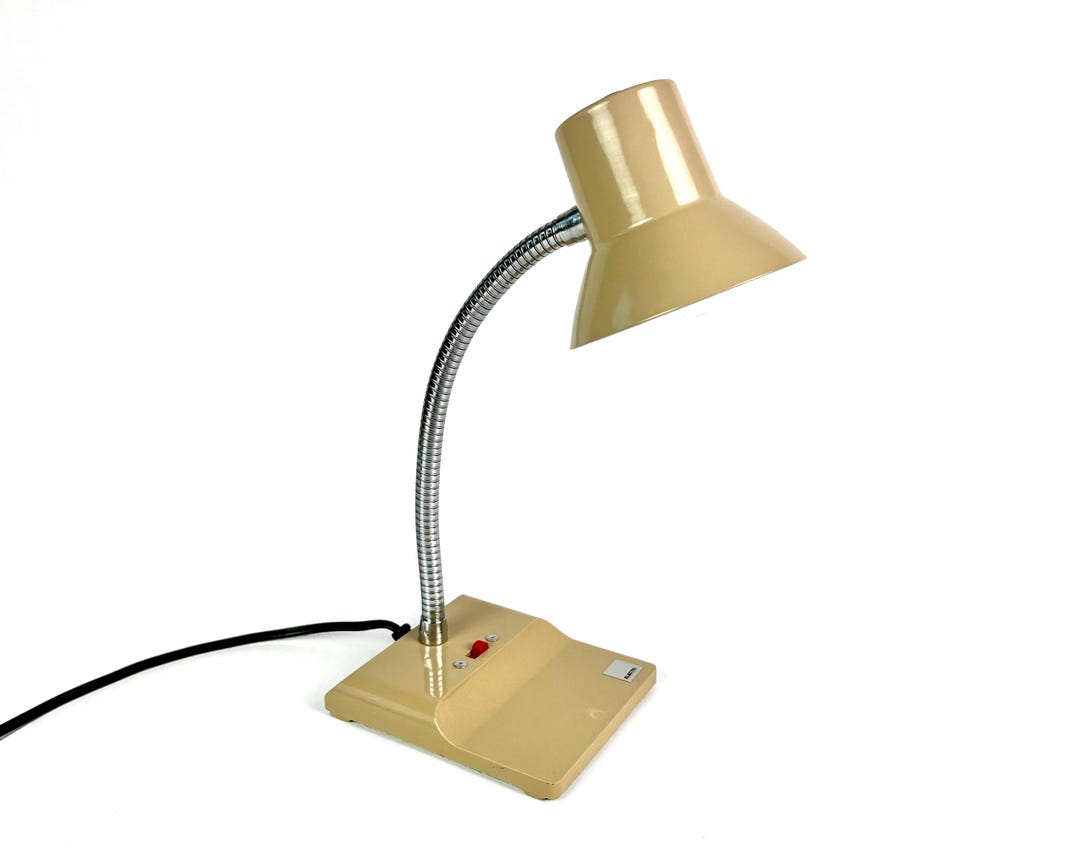 1970s Electrix P230 Beige Gooseneck Desk Lamp - Etsy