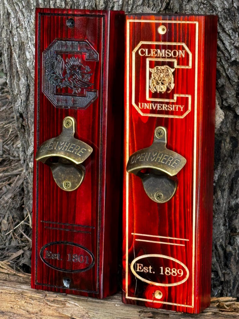 Carolina, Clemson, Citadel Bottle Opener - Etsy