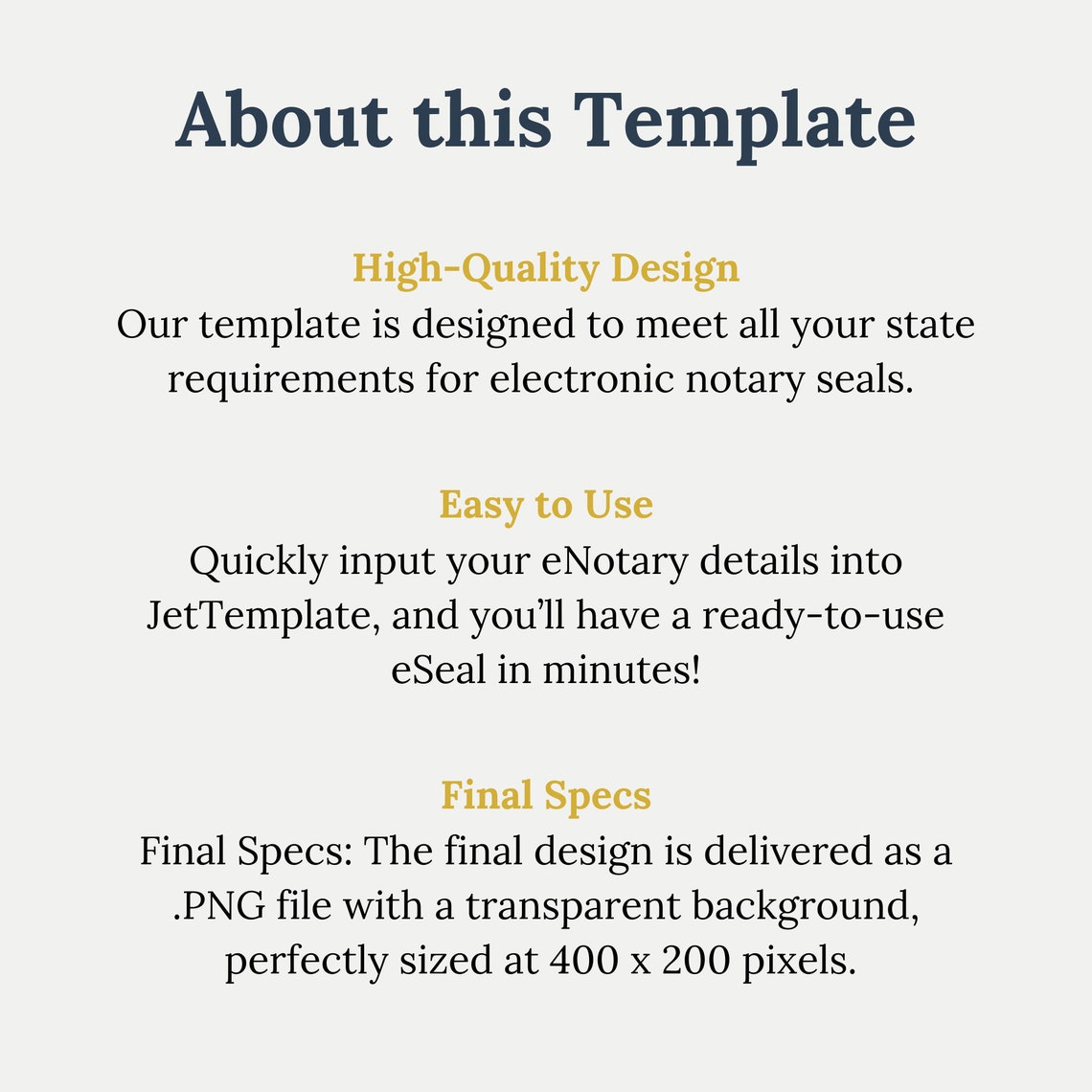 Texas Remote Notary Seal Template, Digital Notary Stamp PNG, E Notary ...
