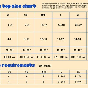 The Bonnie Top PDF Sewing Pattern | Size 0-26 | Beginner Friendly ...