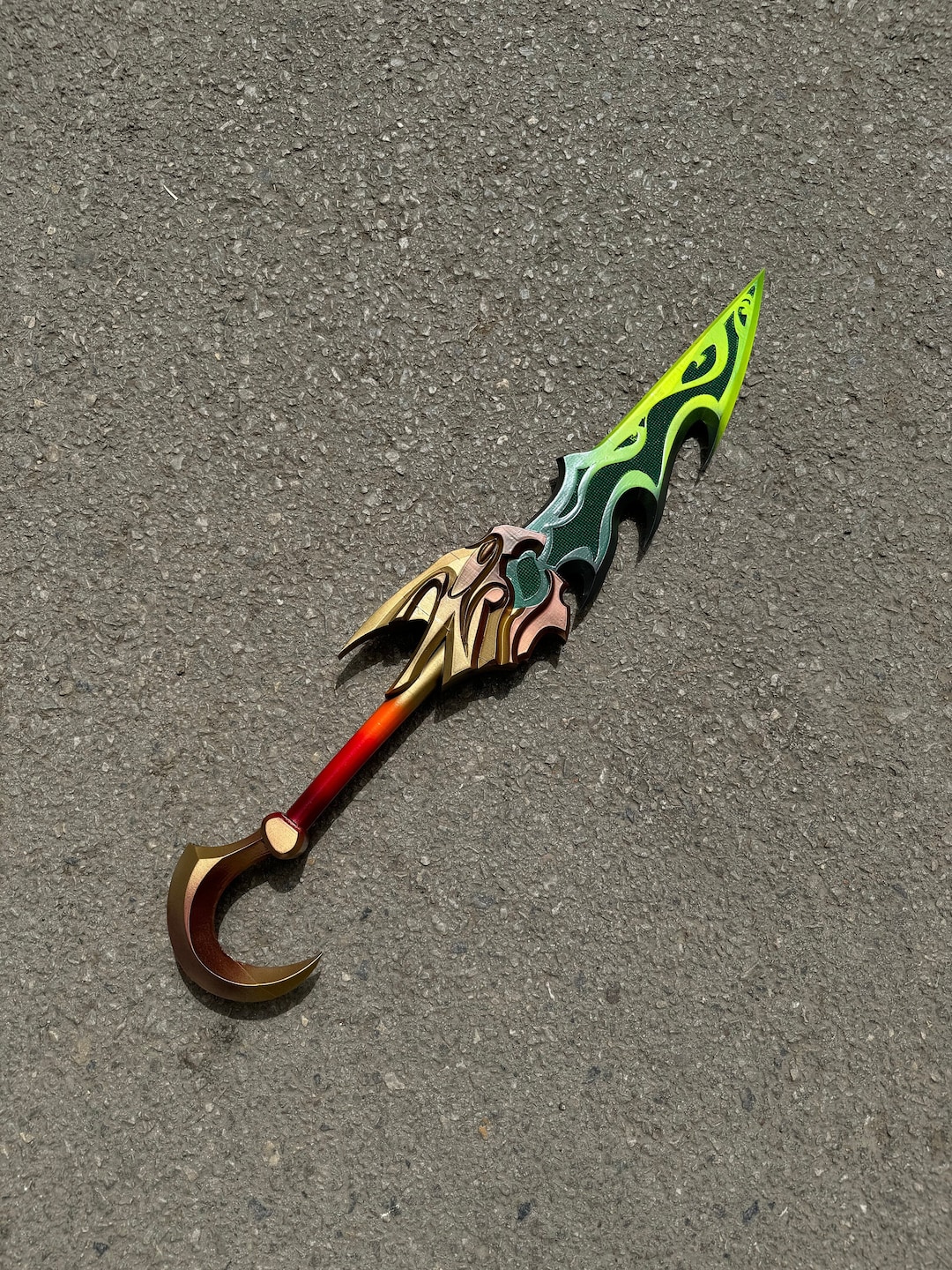 Pyke Dagger From League of Legends Pyke Cosplay Prop - Etsy