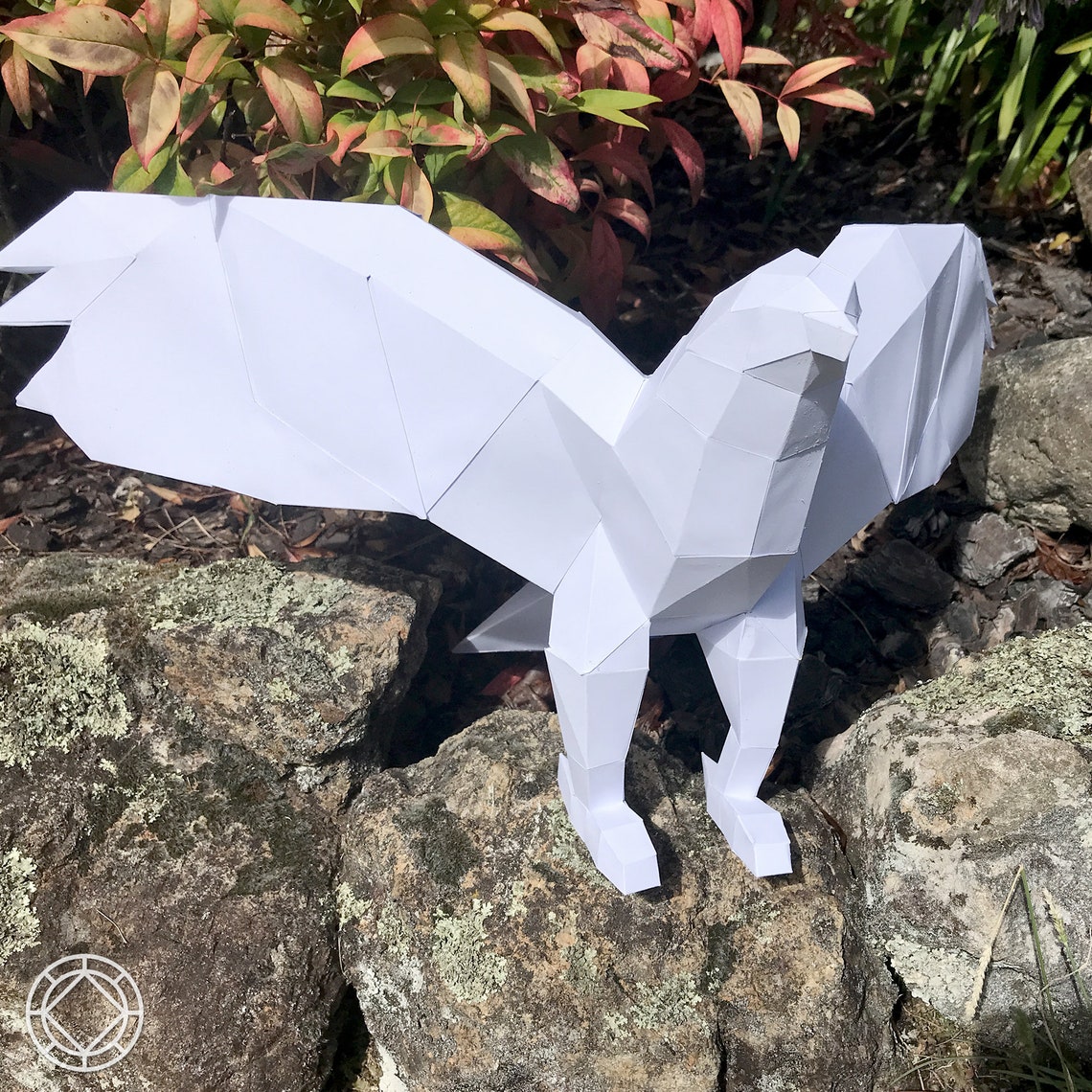 DIY PAPERCRAFT Hawk, Origami Gift, PDF Template, Low Poly, 3D Sculpture ...