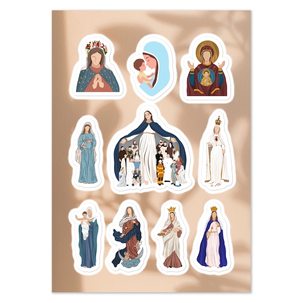 Catholic Stickers - Etsy