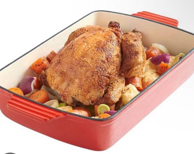 Crofton 4QT Iron Casserole Dish - Etsy