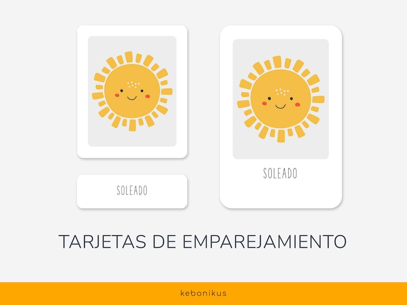 Tarjetas Educativas Del Tiempo Para Niños Descarga Las 20 Tarjetas Del ...