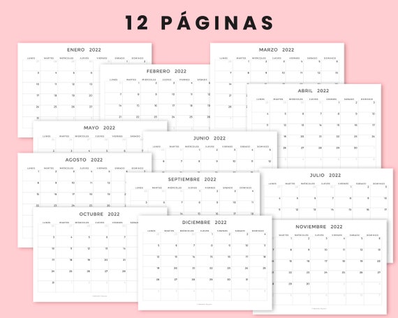 Calendario Marzo 2022 Para Imprimir
