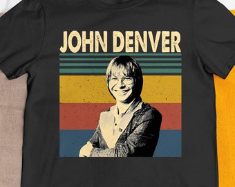 John Denver Shirt - Etsy