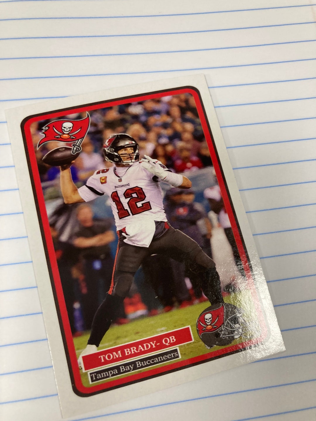 Tom Brady Rookie Card - Etsy