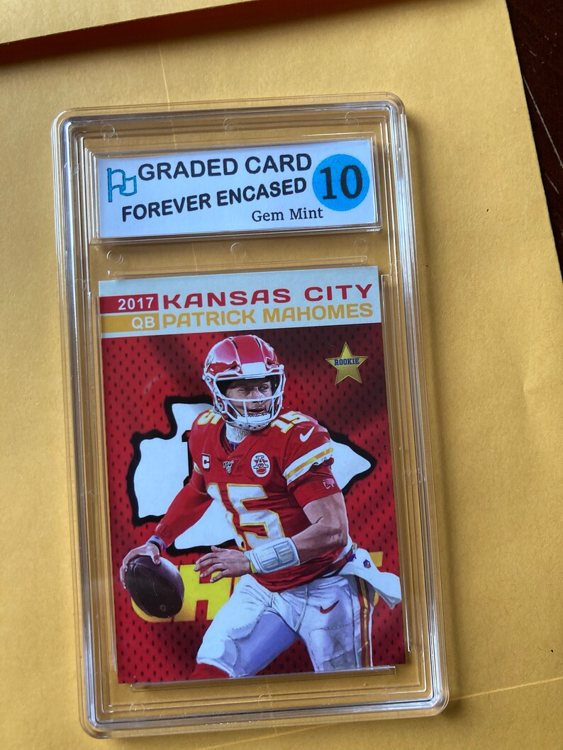 Patrick Mahomes Rookie Card - Etsy