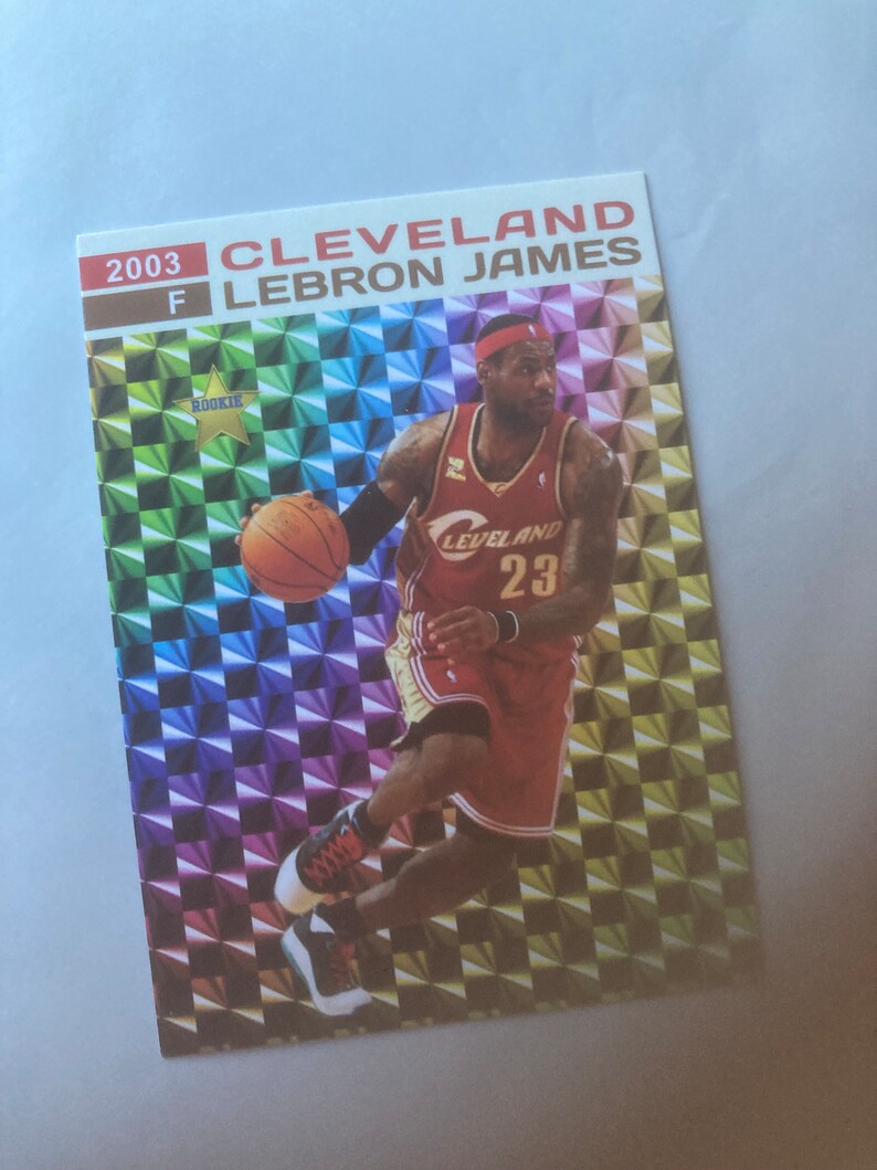 Lebron James Rookie Card - Etsy