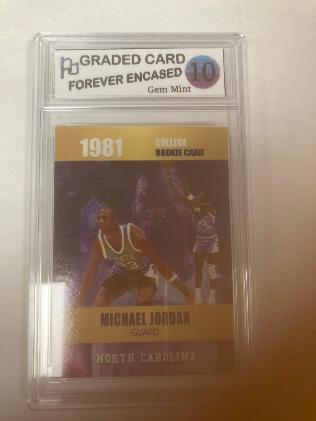 Michael Jordan Rookie Card - Etsy