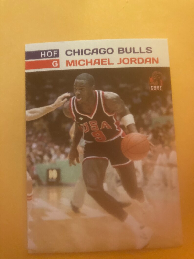 Michael Jordan Rookie Card - Etsy
