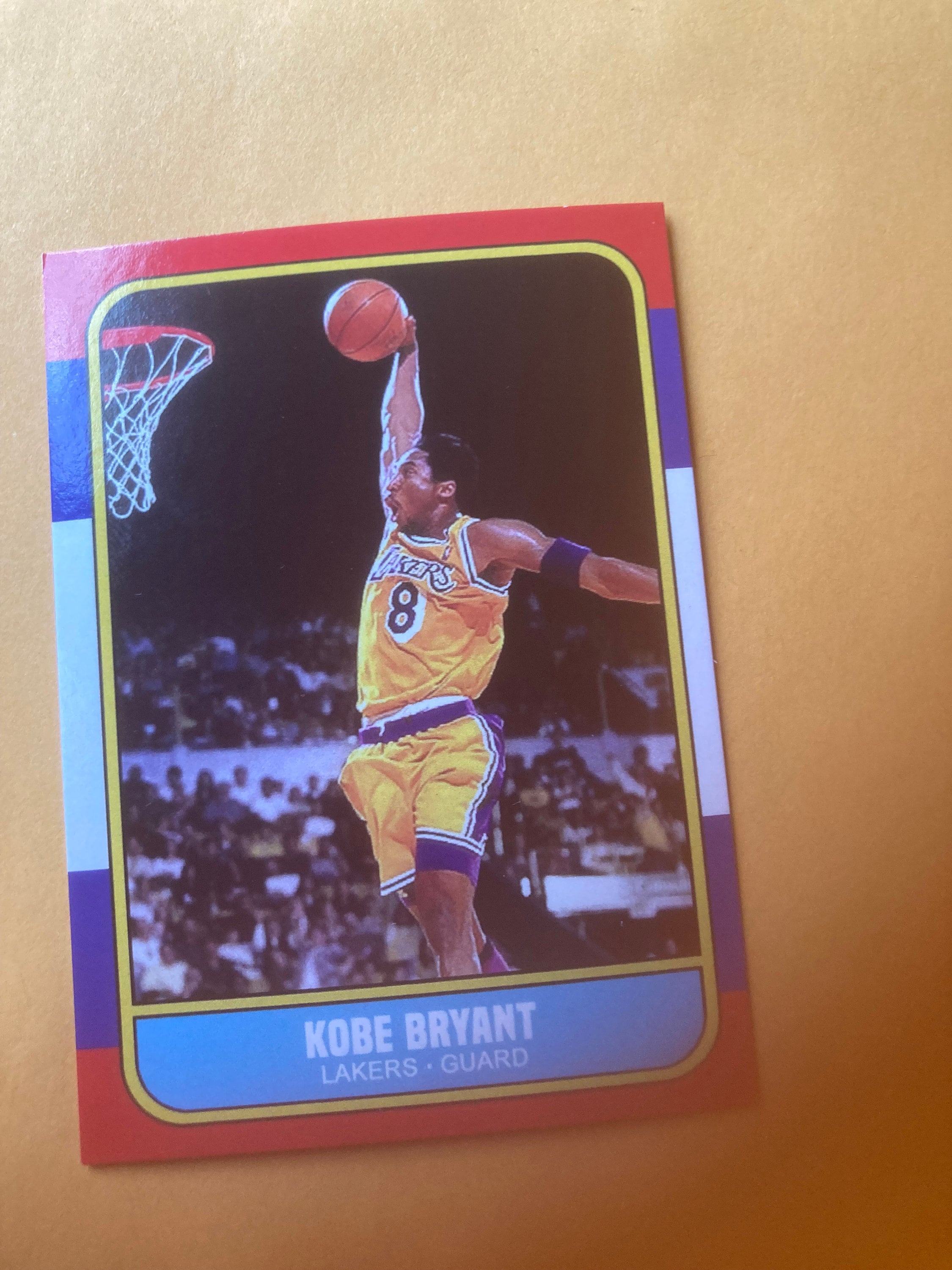 Kobe Bryant Rookie Card - Etsy