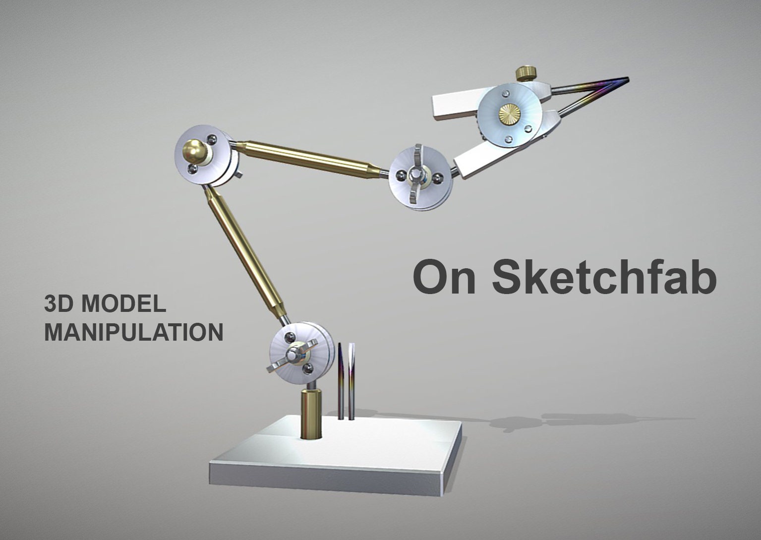 Third Hand With 100mm2 Solid Base Extra Titanium Tips - Etsy