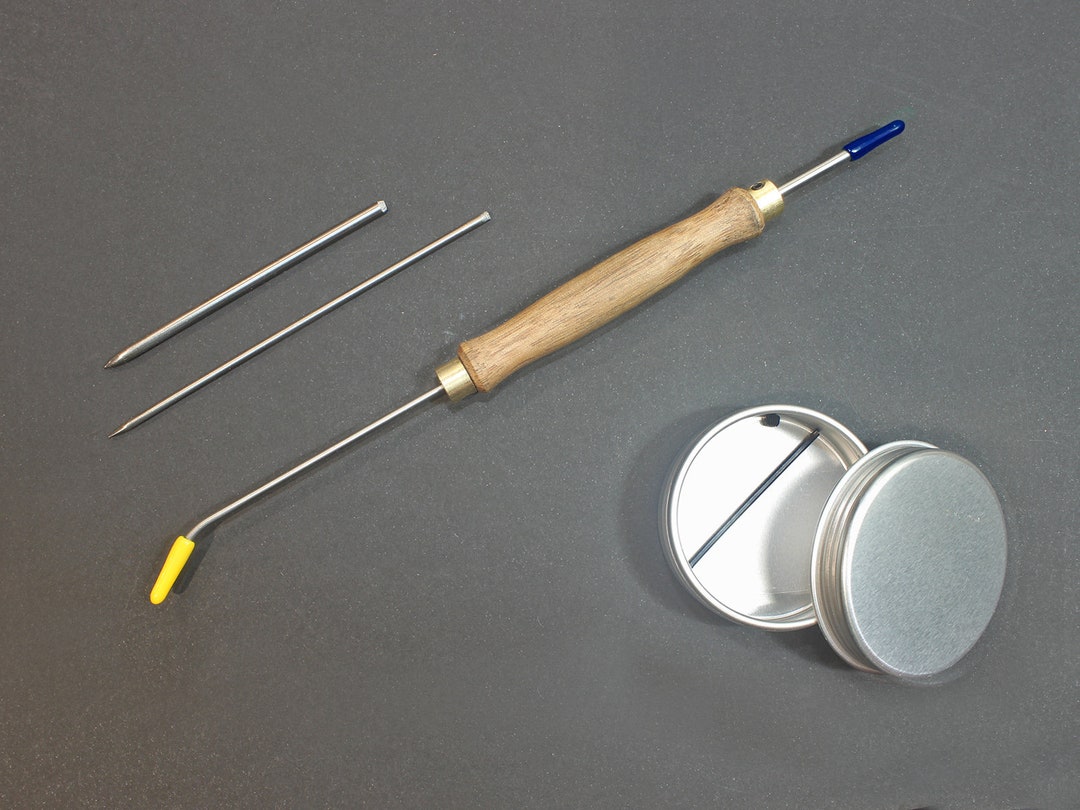 Scribe and Pick Combo | Titanium and Tungsten Carbide | Tasmanian Oak ...