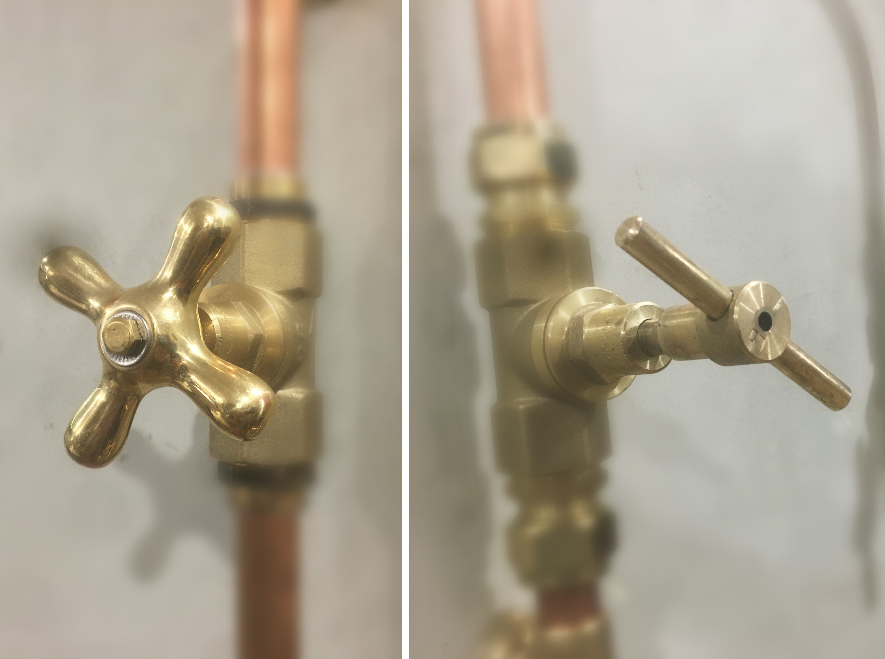 Authentic Copper Outdoor Rain Shower Hand Piece RAW and Customizable - Etsy