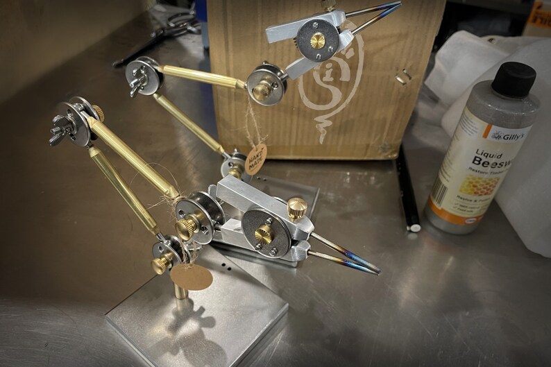 X2 Third Hands With 100mm2 Solid Base | Extra Titanium Tips Included ...