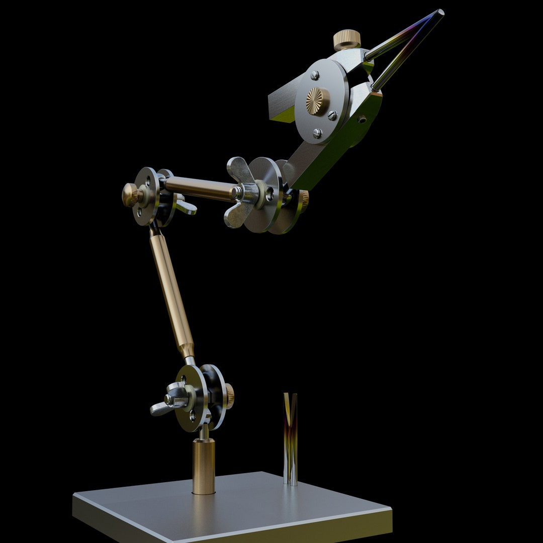 Jewelers / Soldering Third Hand With 100mm2 Solid Base & Extra Titanium ...