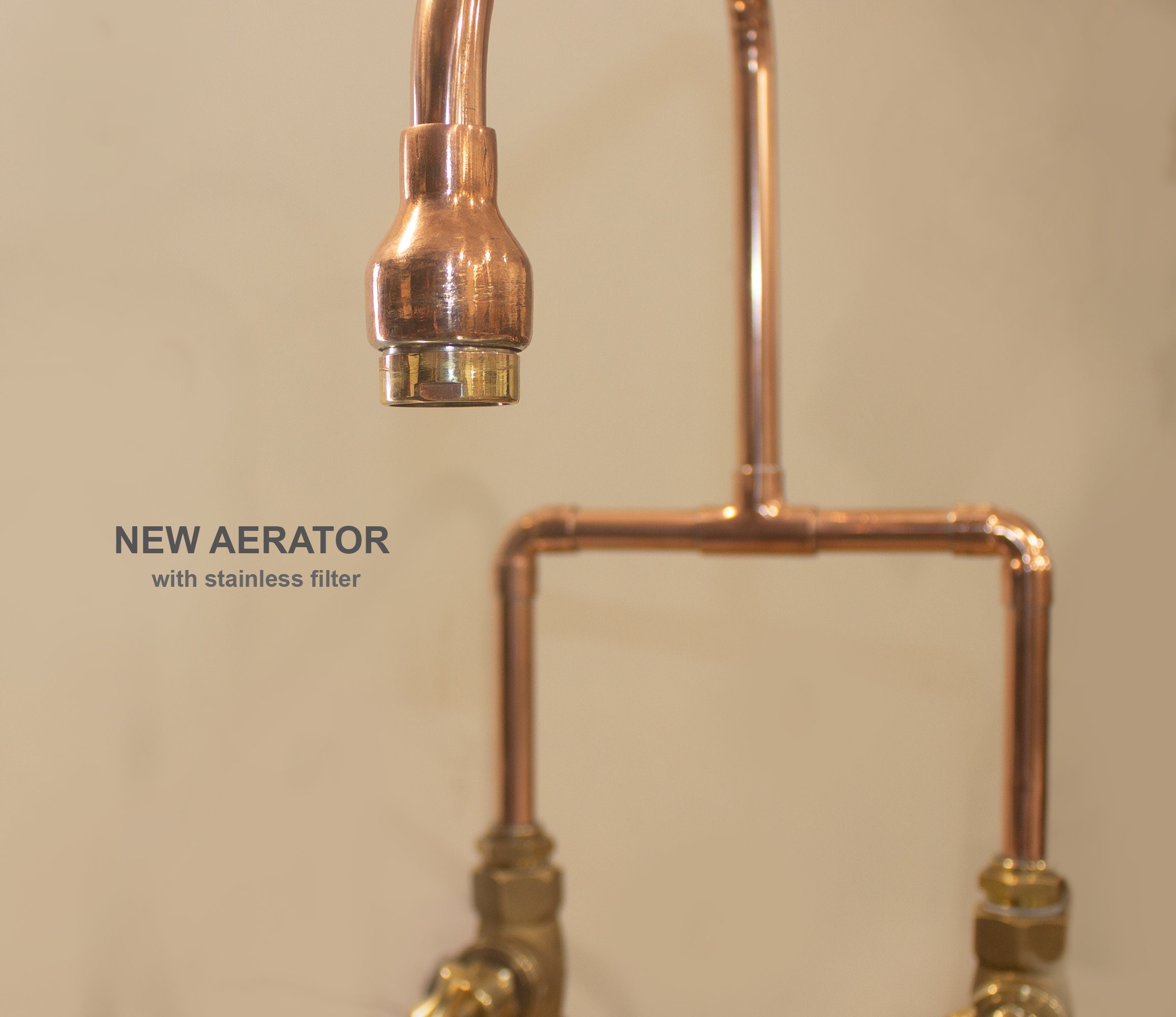 Wall Mount Swivel Tap of Solid Copper & Brass Grade: AQUASAFE 100 ...