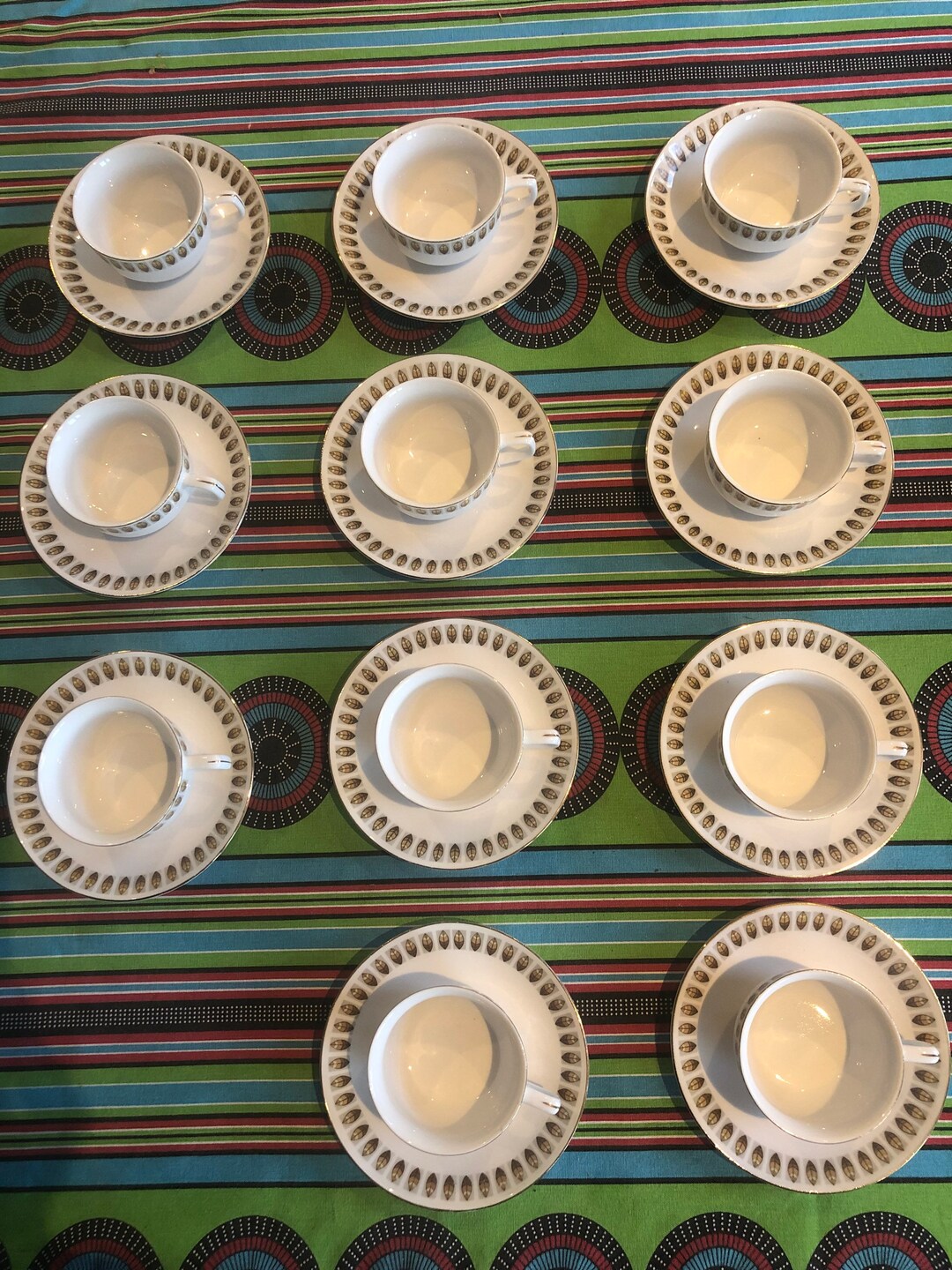Vintage Retro Coffee Cups and Saucers - Etsy Australia