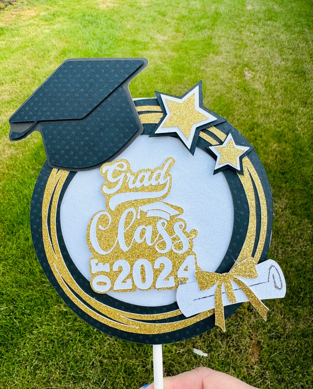 Graduation Cake Topper, Congrats Grad Party, Cake Decorations Supplies ...