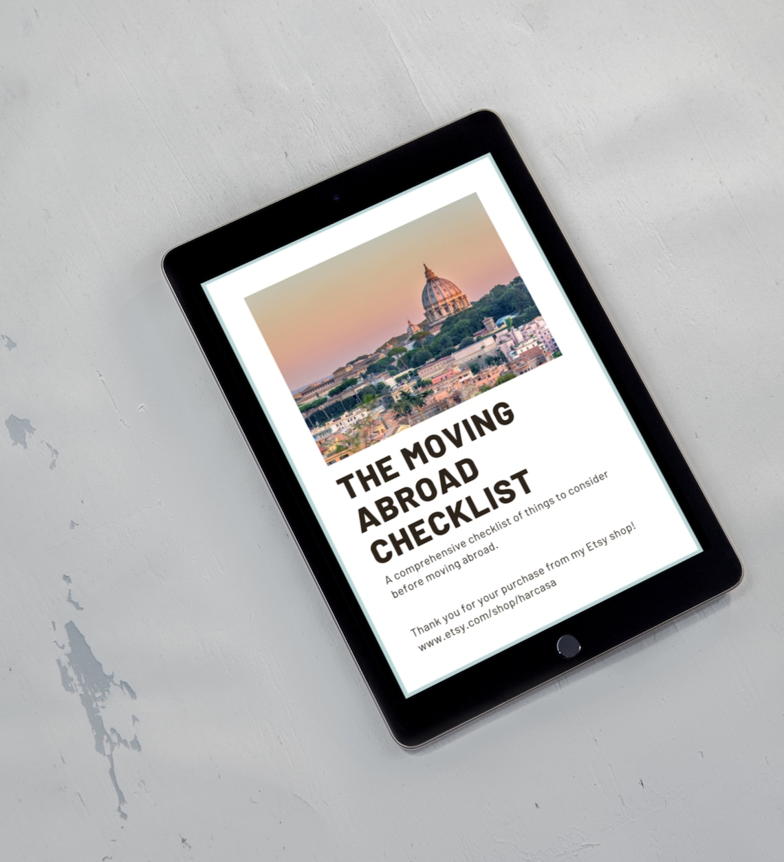 Moving Abroad Checklist Printable Move Abroad Planning - Etsy