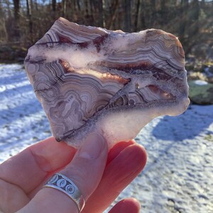 Captivating Crazy Lacy Agate Slab From Mexico - Etsy