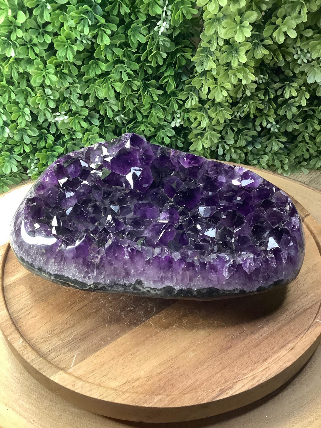 Large Amethyst Cluster With Inclusions From Uruguay, Stunning Colors ...