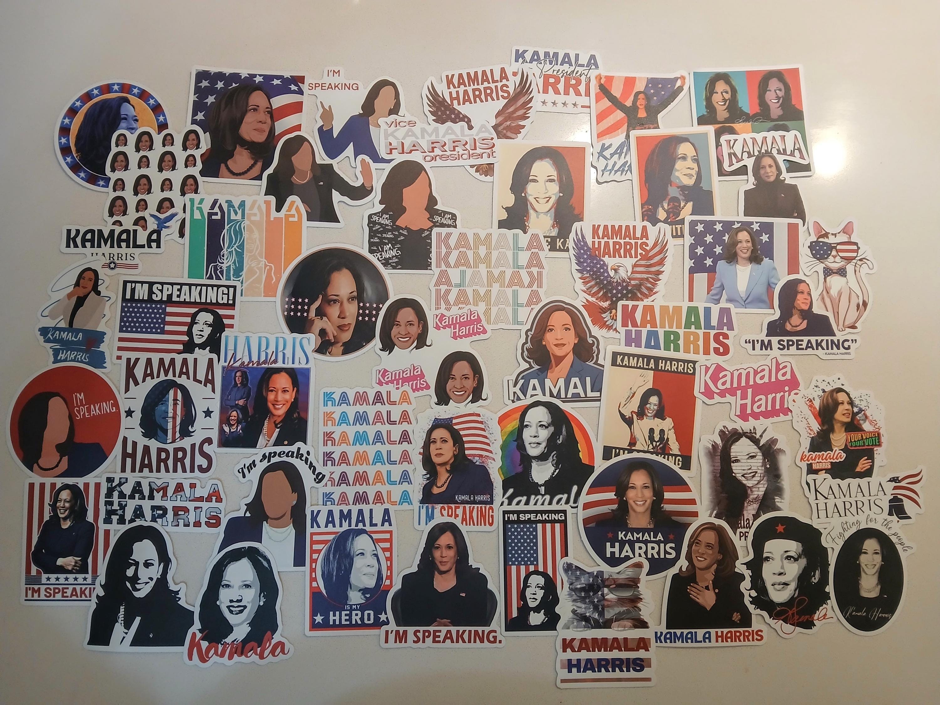 Kamala Harris Stickers | Random Sticker Pack - Etsy