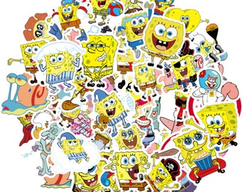 Spongebob Sticker Pack | Etsy