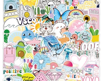 Vsco Girl Sticker Pack - Etsy