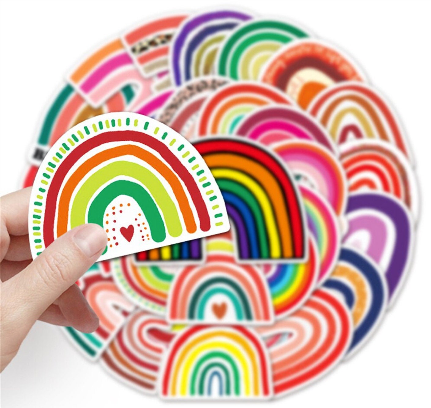 Rainbow Stickers | Random Sticker Pack - Etsy