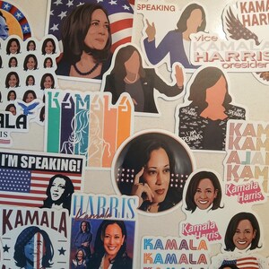 Kamala Harris Stickers | Random Sticker Pack - Etsy