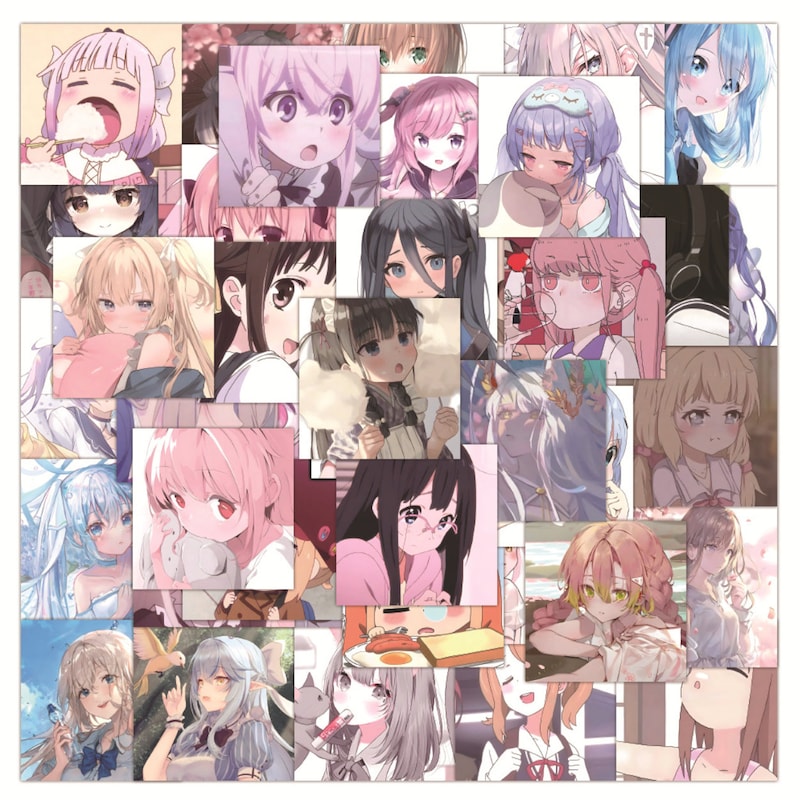 Cheap Anime Stickers - Etsy