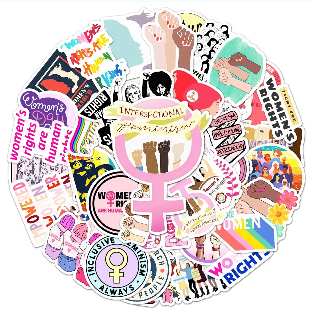 Women's Rights Stickers | Random Sticker Pack - Etsy