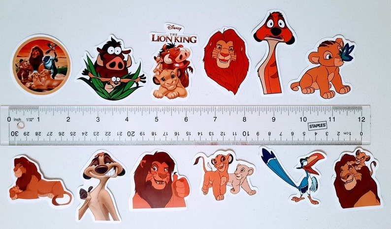 Lion King Stickers | Random Sticker Pack - Etsy