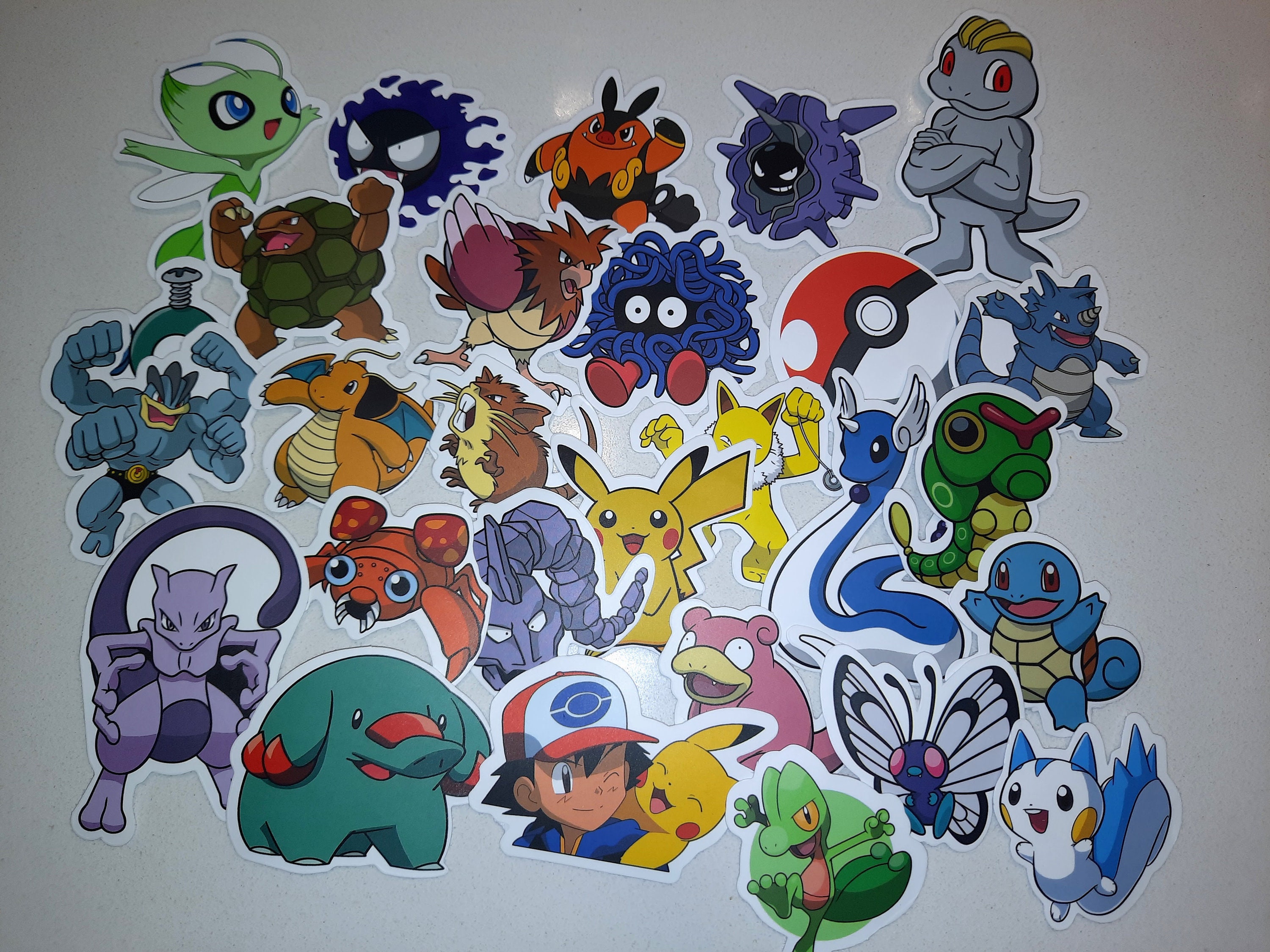 Pokemon Stickers | Random Sticker Pack - Etsy