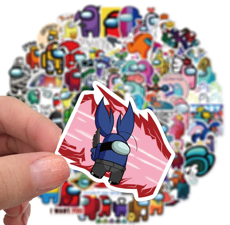 Among Us Stickers Random Sticker Pack - Etsy